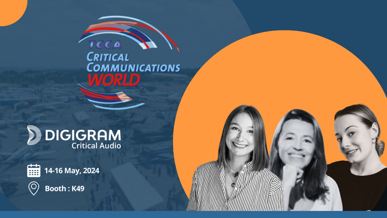 Digigram Critical audio at Critical Communications World! - Digigram